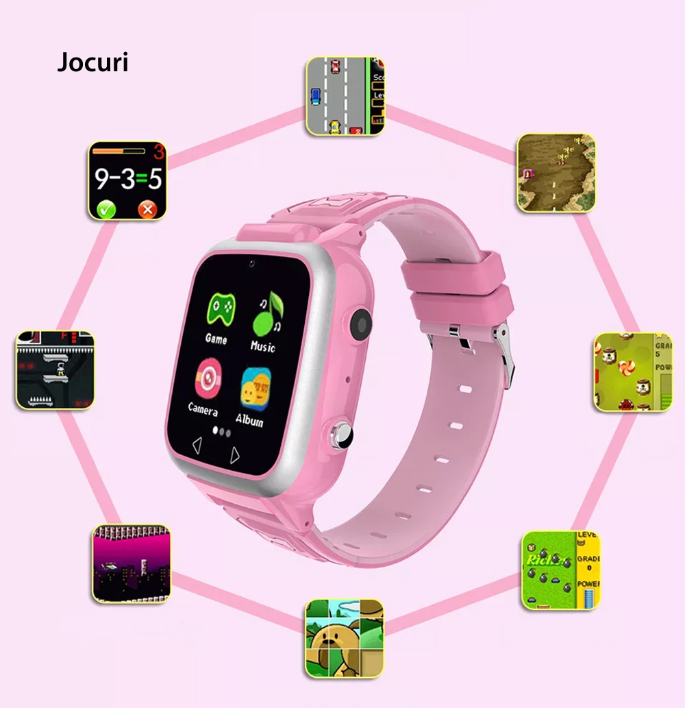 Ceas Smartwatch Pentru Copii XK Fitness Y8 cu Jocuri, Lanterna, Camera ...